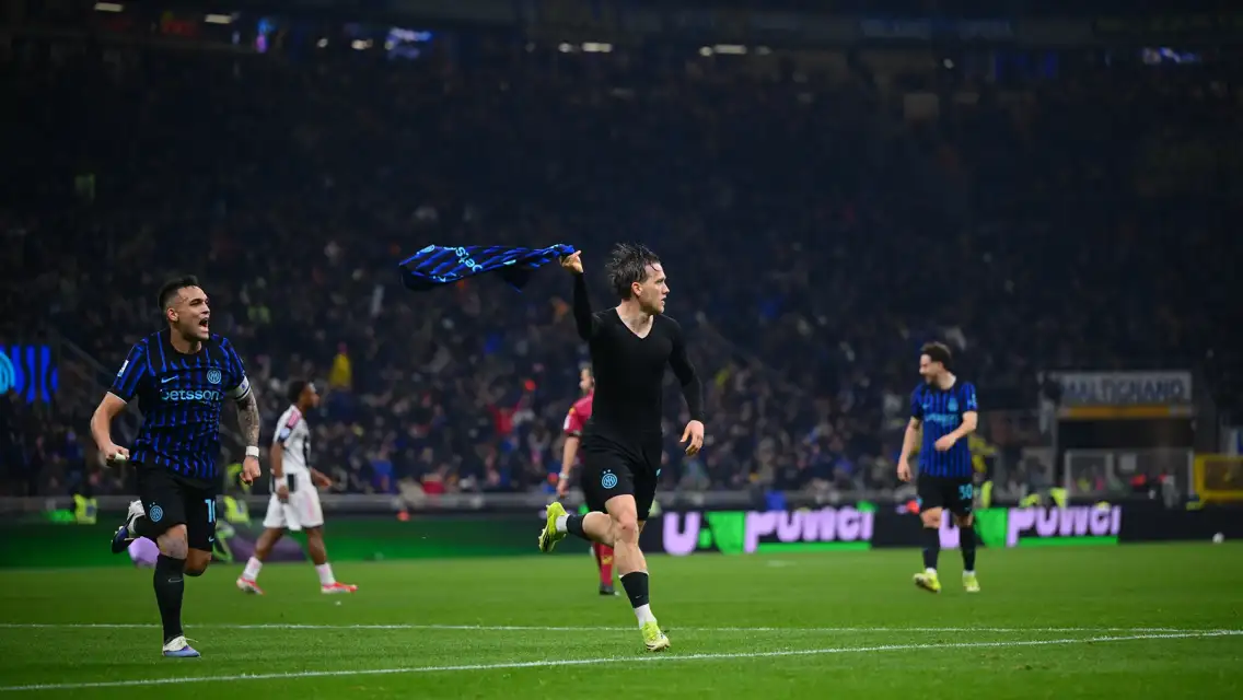Zielinski sets San Siro ablaze in the 90th minute: Inter 3-2 Juventus