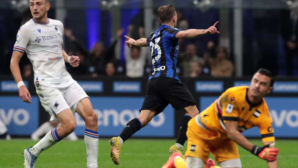 Inter 3-0 Sampdoria, three fantastic finishes and three points | Inter.it
