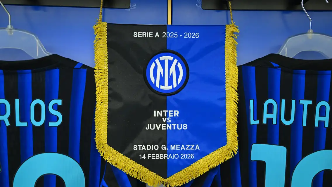 The official line-ups for Inter vs. Juventus
