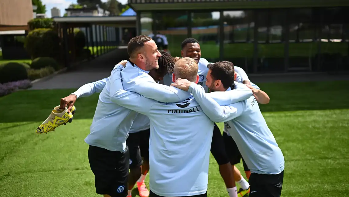 L'allenamento dei Campioni d'Italia | Inter.it