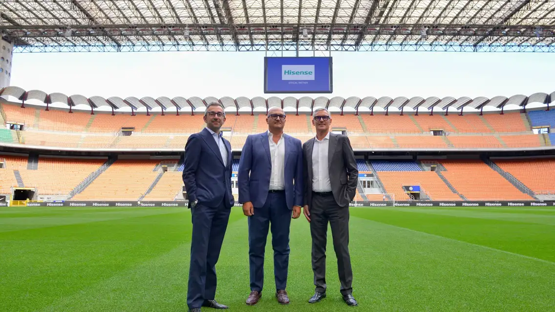 Inter e Hisense: "Insieme per nuove sfide e grandi successi"