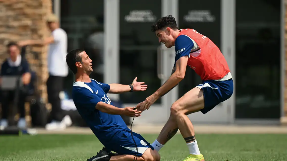 Towards Inter-River Plate, training in Seattle | Inter.it