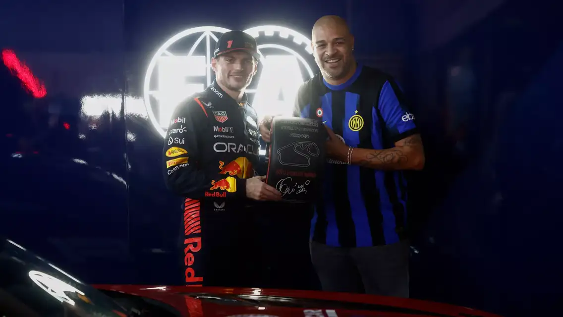 Inter and Adriano at the Brazilian GP together with Paramount+ | Inter.it