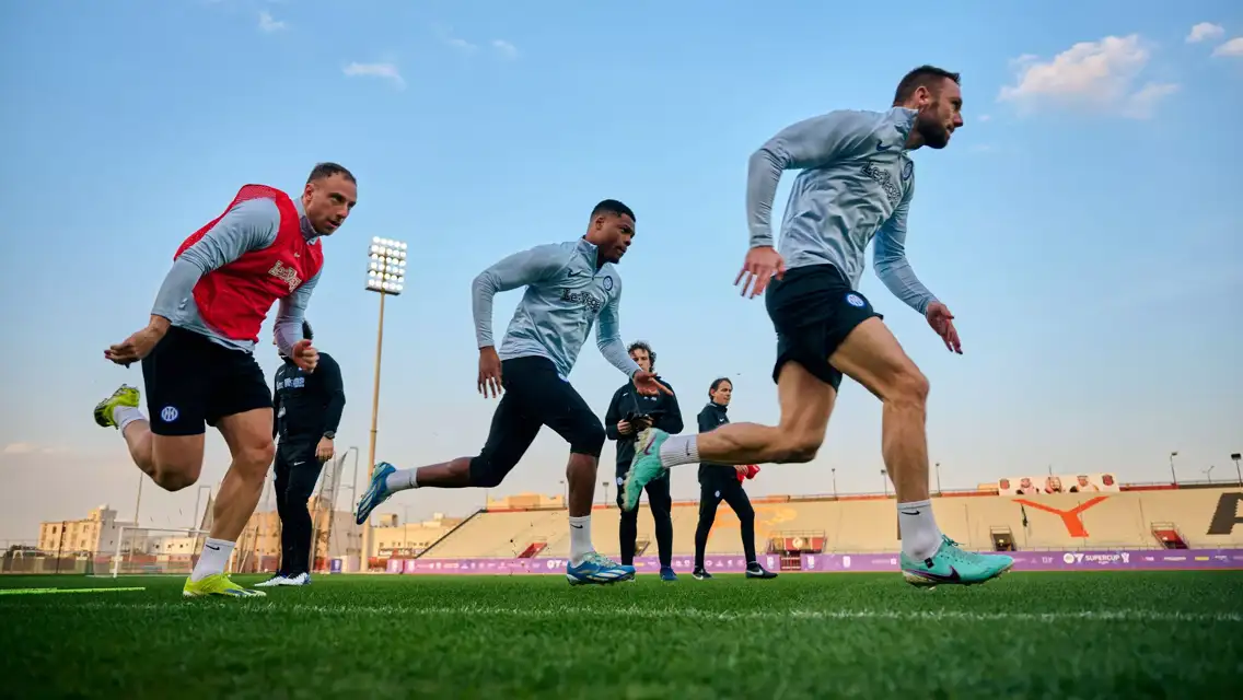 Training on the eve of Inter vs. Lazio | Inter.it
