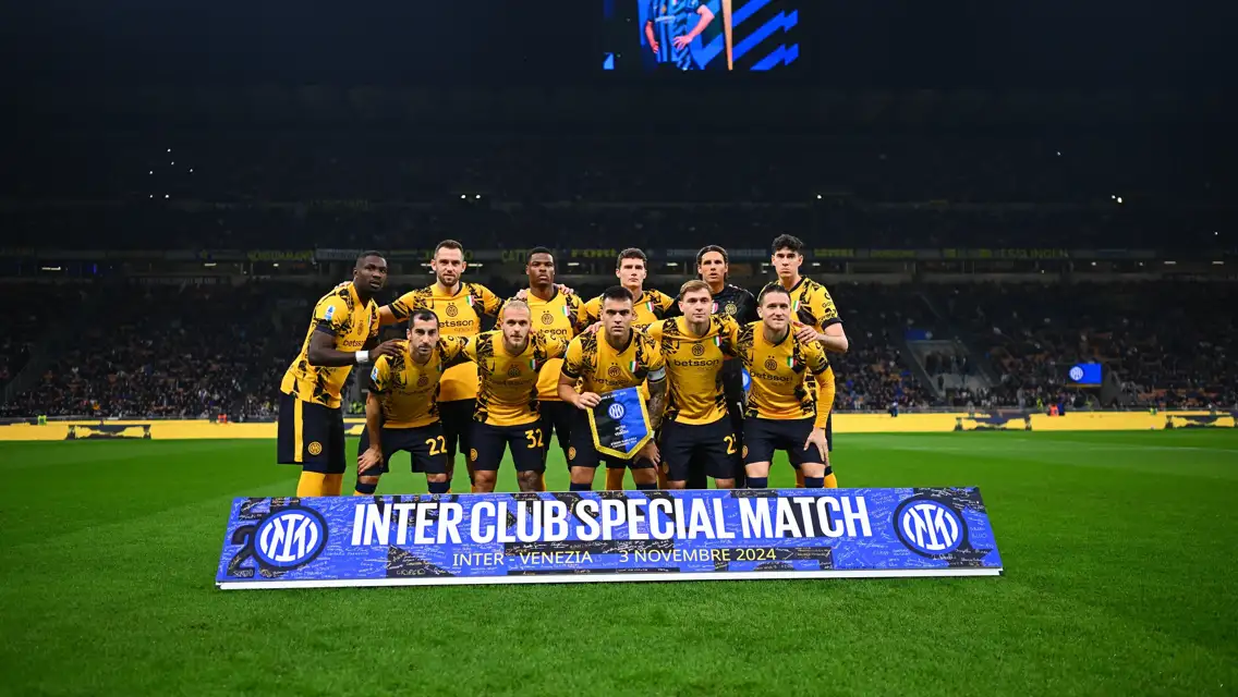 Inter Club: la partita speciale contro il Venezia