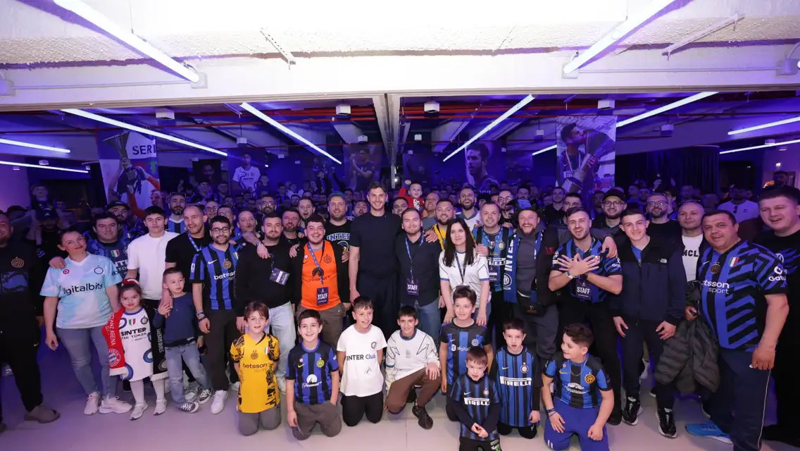 Inter Club: il Meet&Greet in Albania con Andrea Ranocchia e 600 soci