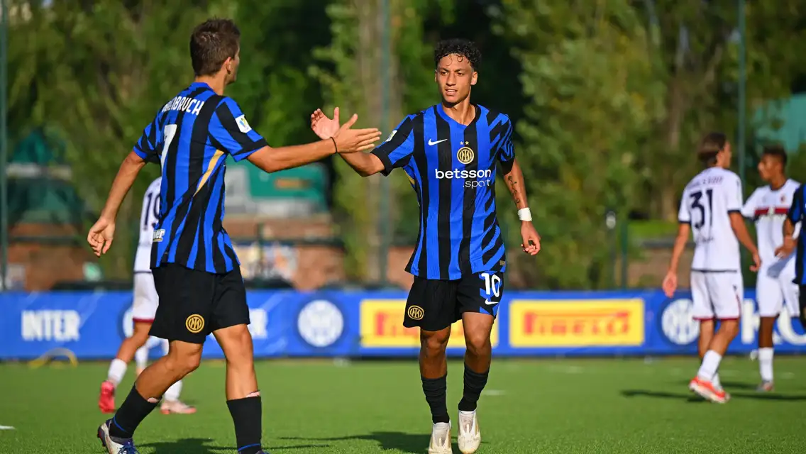 Primavera, Inter-Bologna 1-1. Il primo gol del campionato è di Quieto ...