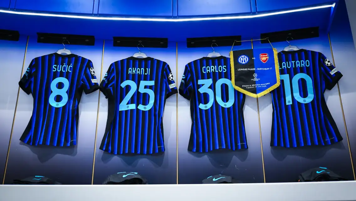 Le formazioni ufficiali di Inter-Arsenal