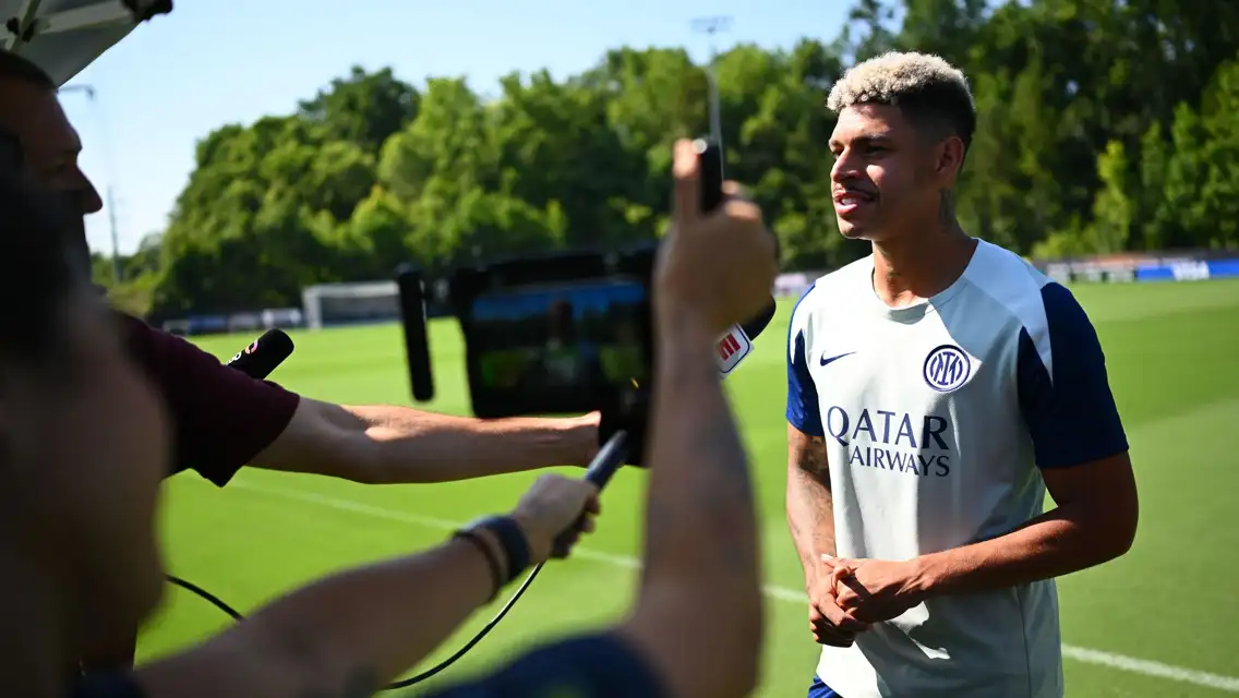 Luis Henrique: "I will work and give my all, I am very happy here" | Inter.it
