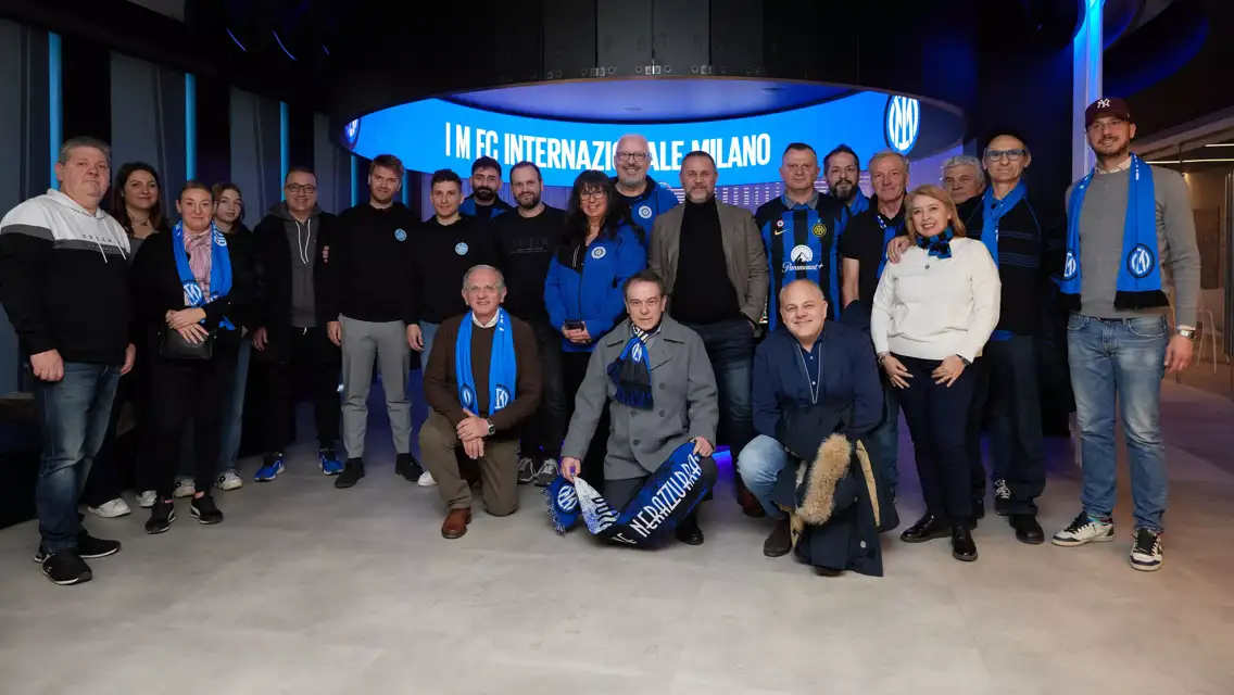 Inter Club: 100 members visit Inter HQ | Inter.it
