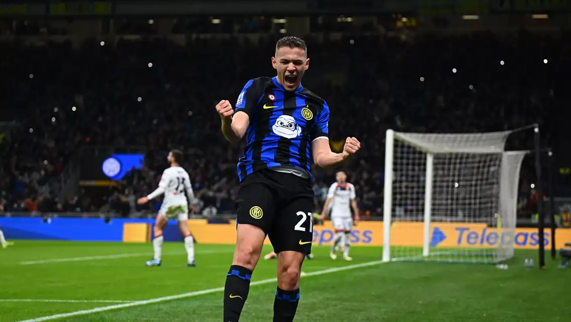 Asllani: "Really happy for the win and my first goal " | Inter.it