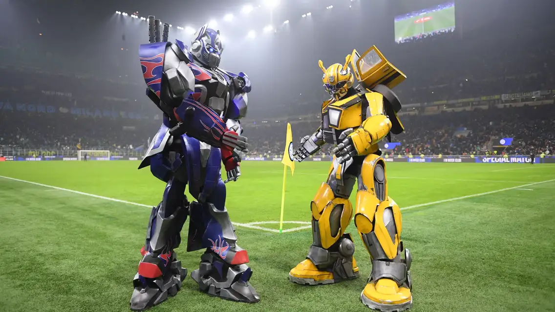 Inter e Paramount+: maglia speciale e show a San Siro con Transformers ...