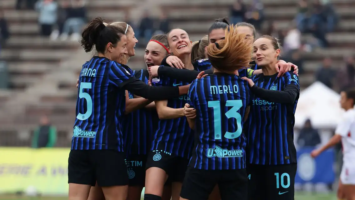 Women, Inter–Genoa 5–0, brace from Wullaert and goals from Csiszár ...
