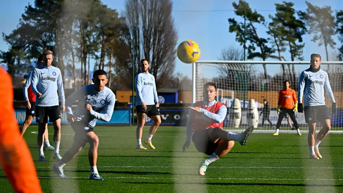 Ahead of Lazio vs. Inter: training photos | Inter.it