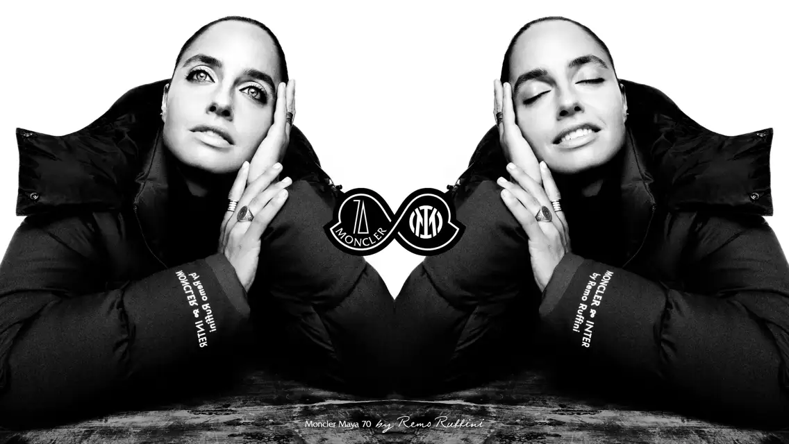 Inter and Moncler team up to celebrate the brand's 70th anniversary