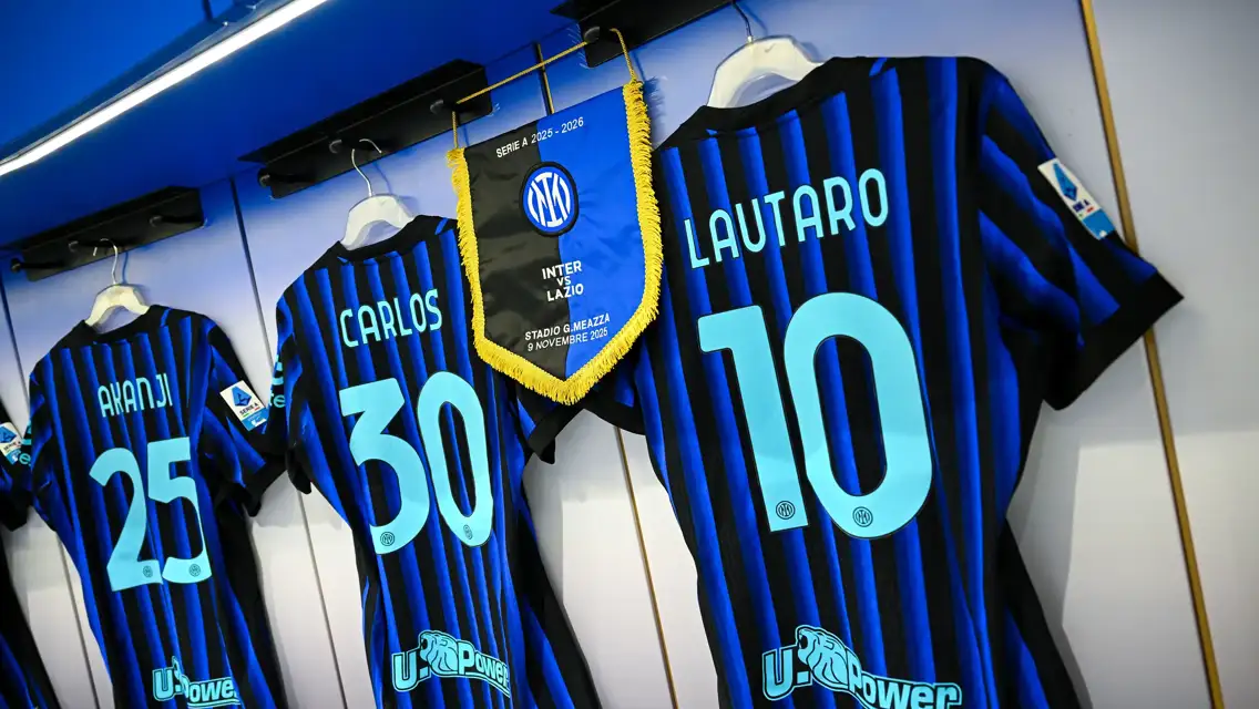 The official line-ups for Inter vs. Lazio