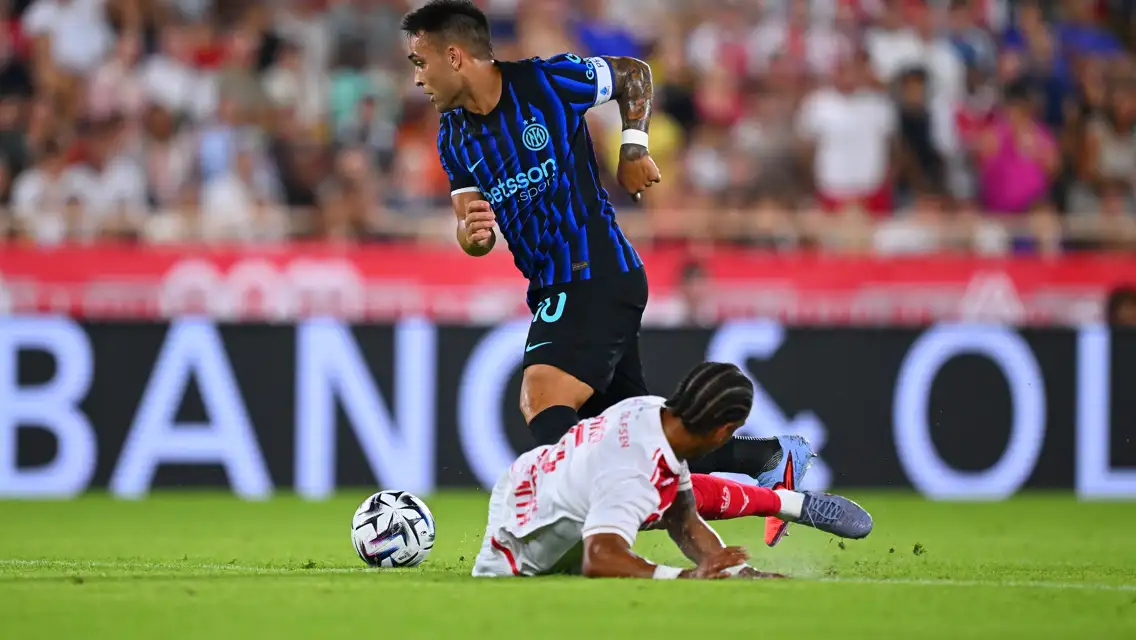 Ten-man Inter turn it around against Monaco: Lautaro and Bonny seal the ...