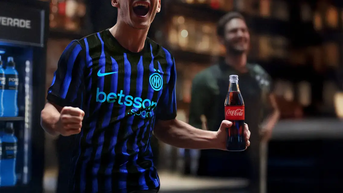 Coca-Cola is the new Official Soft Drink Partner of Inter