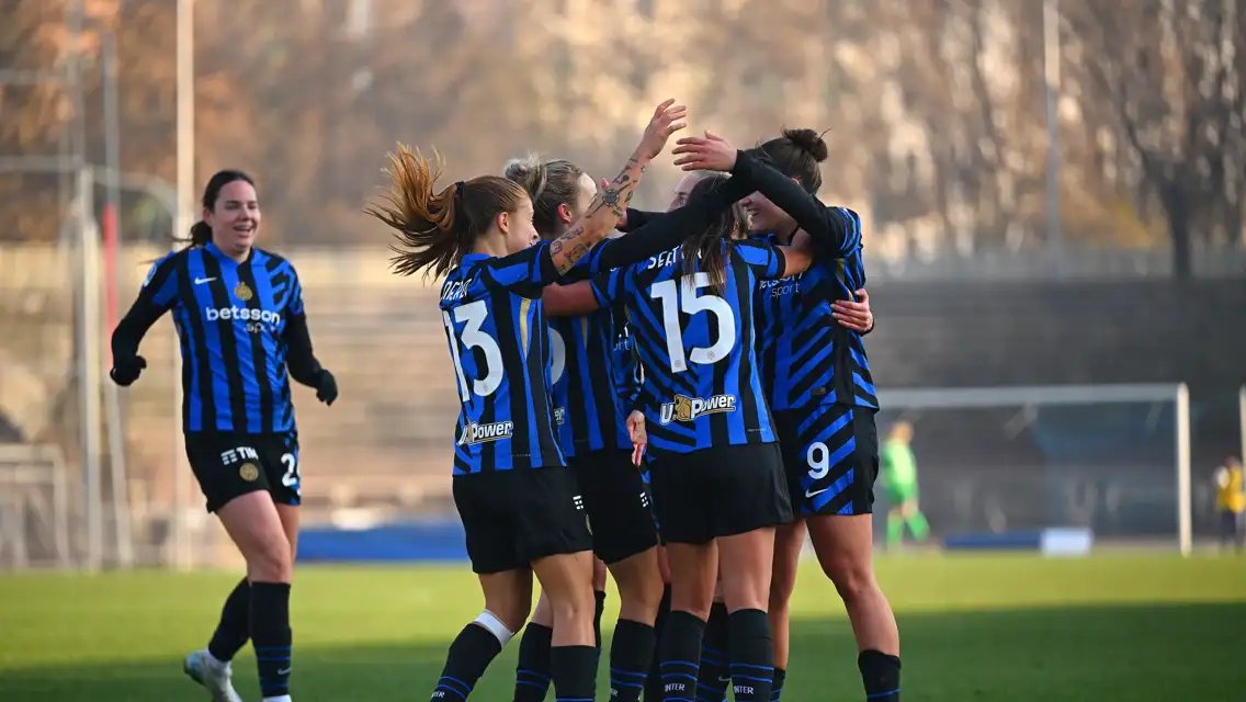 Inter Women, Championship Round: first game on 9 March against Roma ...