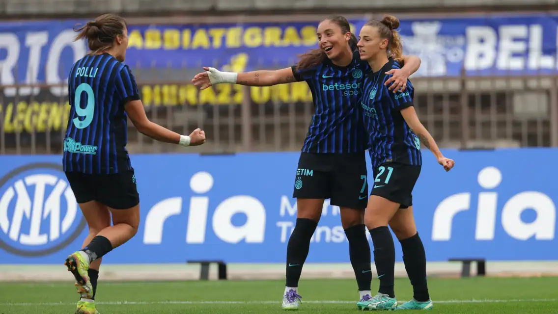 A flawless debut for Inter Women: 5-0 triumph over Ternana